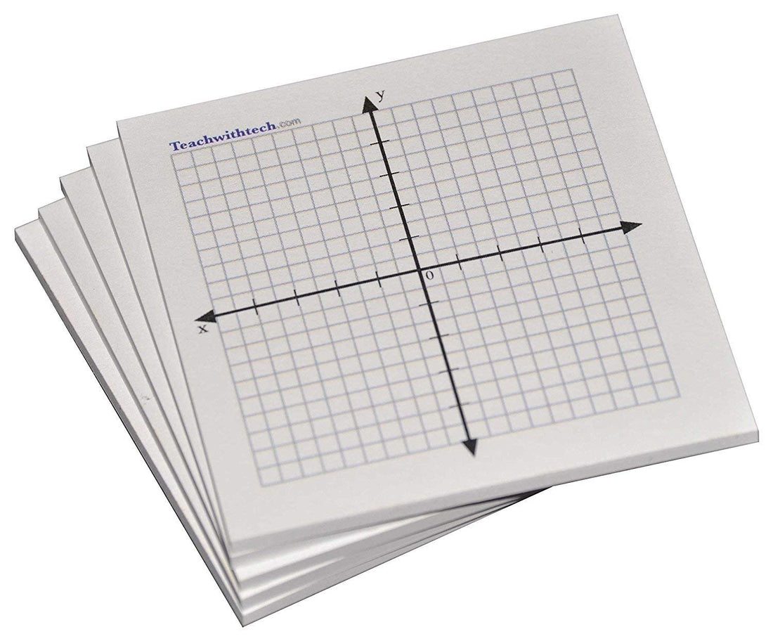 Sticky Note Mini Graph Pads Graph Paper Sticky Notes 3 IN x 3 IN 20 x ...