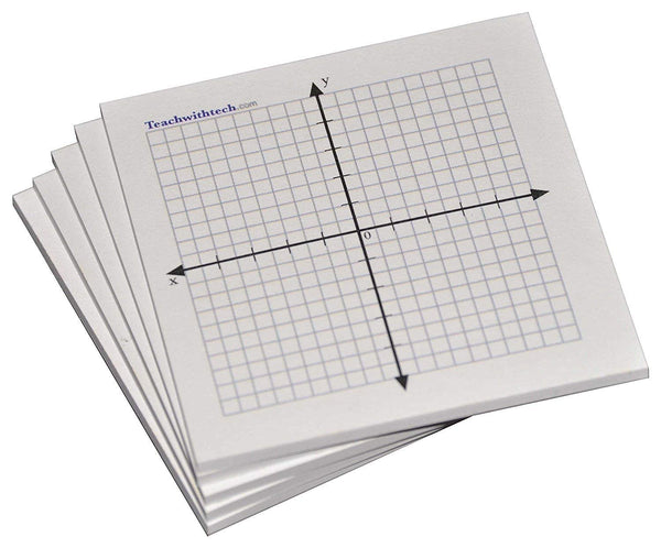 Sticky Note Mini Graph Pads Graph Paper Sticky Notes 3 IN x 3 IN 20 x ...